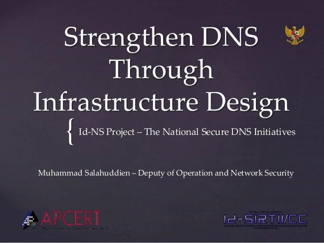 Strengthen DNS Through Infrastructure Design
