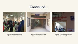 Hospital Training at 250 Bedded General Hospital, Tangail. | PPTX