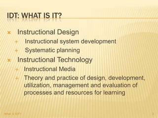 Instructional Design Principles | PPTX