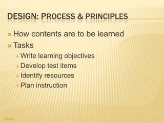 Instructional Design Principles | PPTX