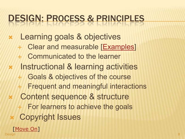 Instructional Design Principles | PPTX