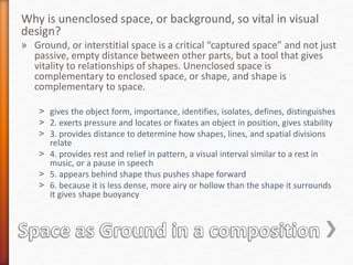 Interior design - space & emphasis | PPTX