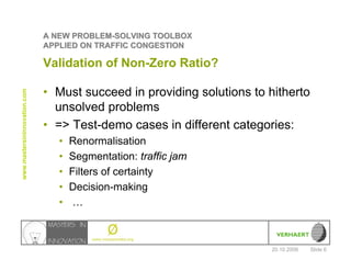 Traffic Jams Non Zero Ratio | PPT