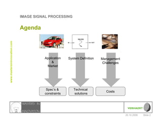 Image Signal Processing Verhaert | PPT