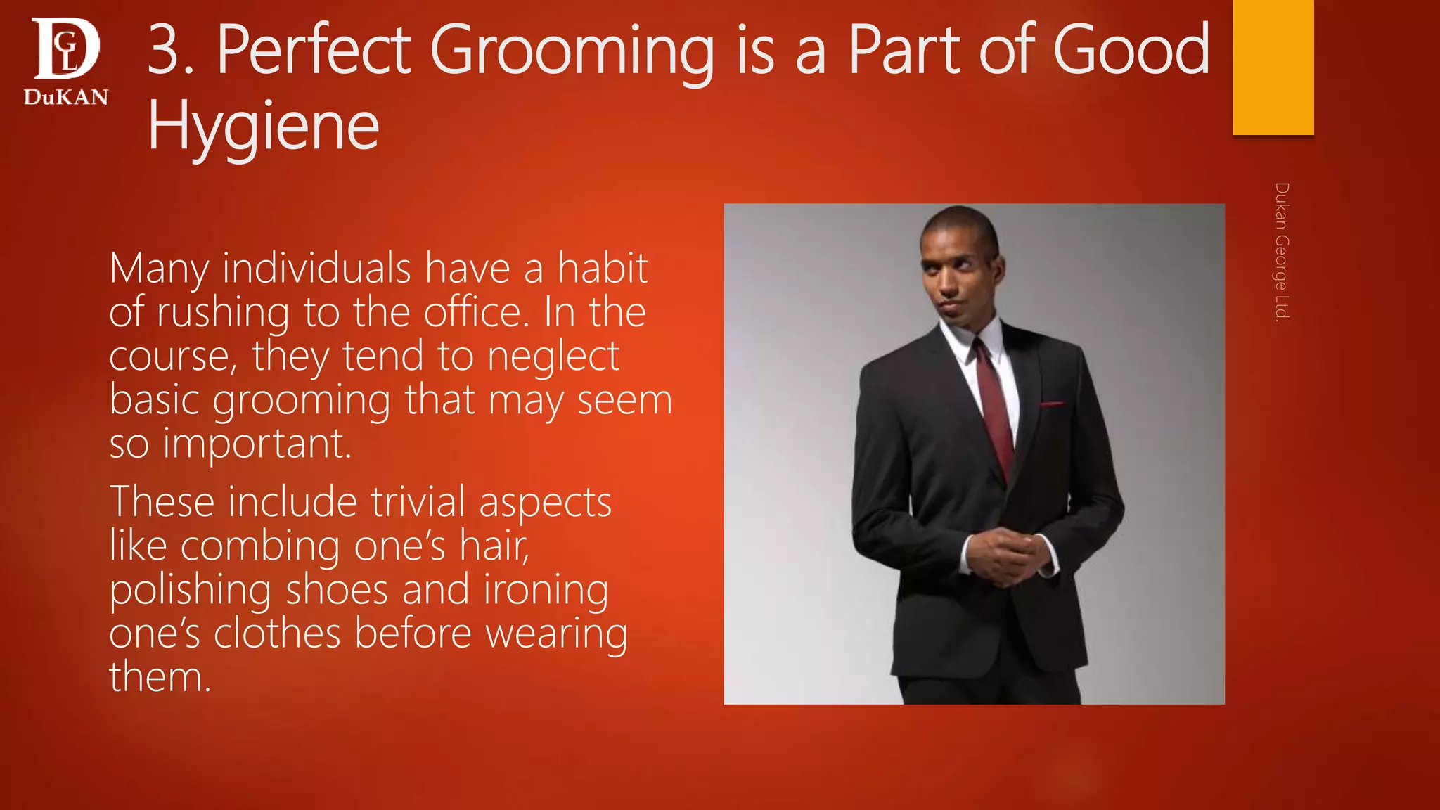 Personal hygiene at workplace | PPTX