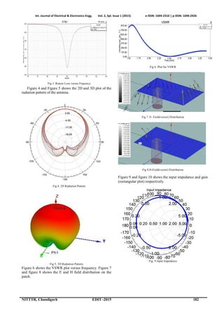 Design of Planar Inverted F-Antenna for Multiband Applications | PDF