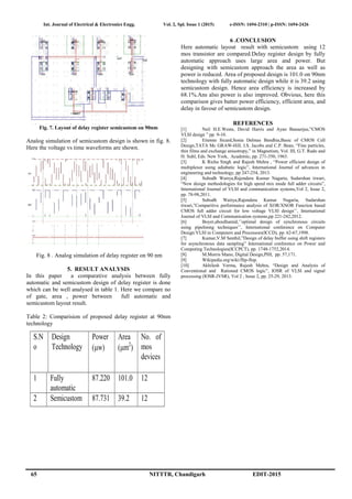 Design Analysis of Delay Register with PTL Logic using 90 nm Technology | PDF