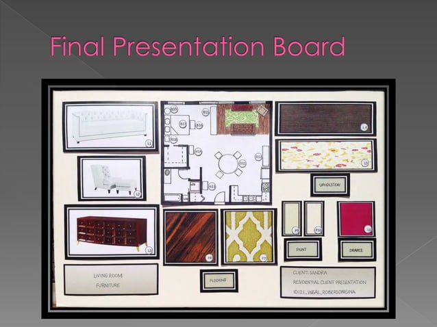 Residential Interior Design Traditional Design portfolio | PPT