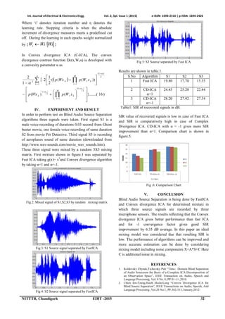 Blind Audio Source Separation (Bass): An Unsuperwised Approach | PDF | Digital Audio | Computer ...