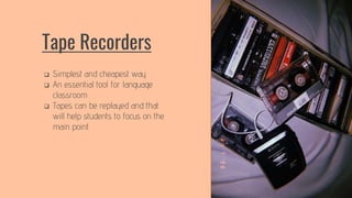 How to increase listening skills through electronic devices) | PPTX