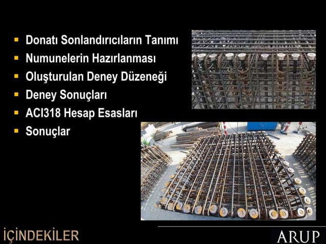 Rebar Terminators Usage in High Strength Concrete | PPT