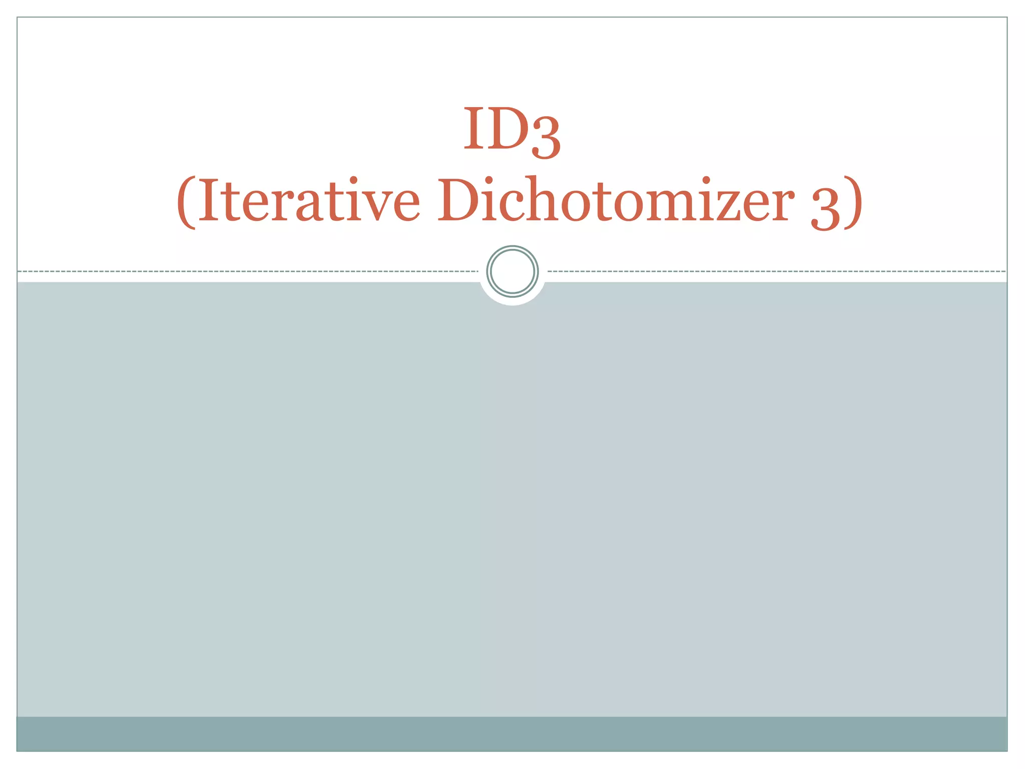 Id3 pdf | PPT