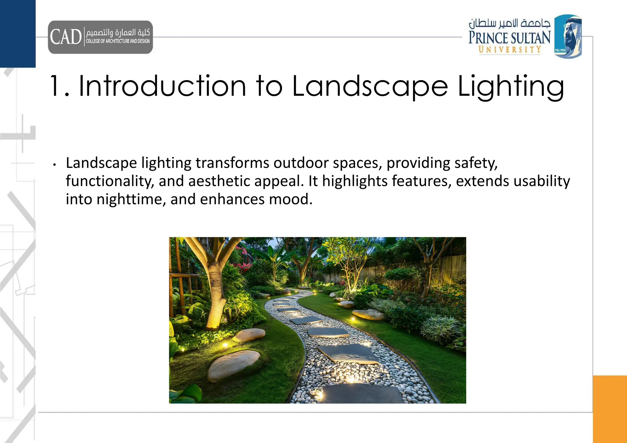 ID342 - Lighting .pptx.pdf landscape lighting design | PDF