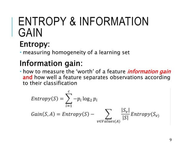 Inductive Decision Tree Algorithm Ppt 2144