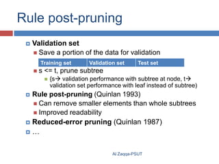 Id3,c4.5 algorithim | PPTX
