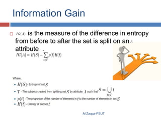 Id3,c4.5 algorithim | PPTX