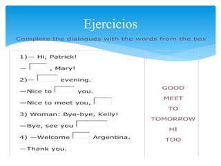 GREETINGS AND INTRODUCTIONS SELF | PPTX