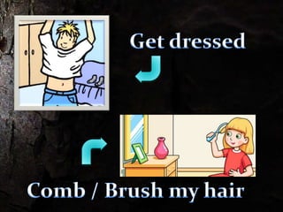 Simple Present -Daily Routines | PPTX