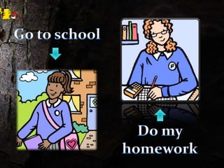 Simple Present -Daily Routines | PPTX