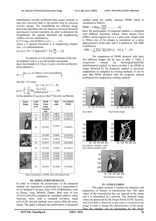 A Flexible Scheme for Transmission Line Fault Identification Using Image Processing For a ...