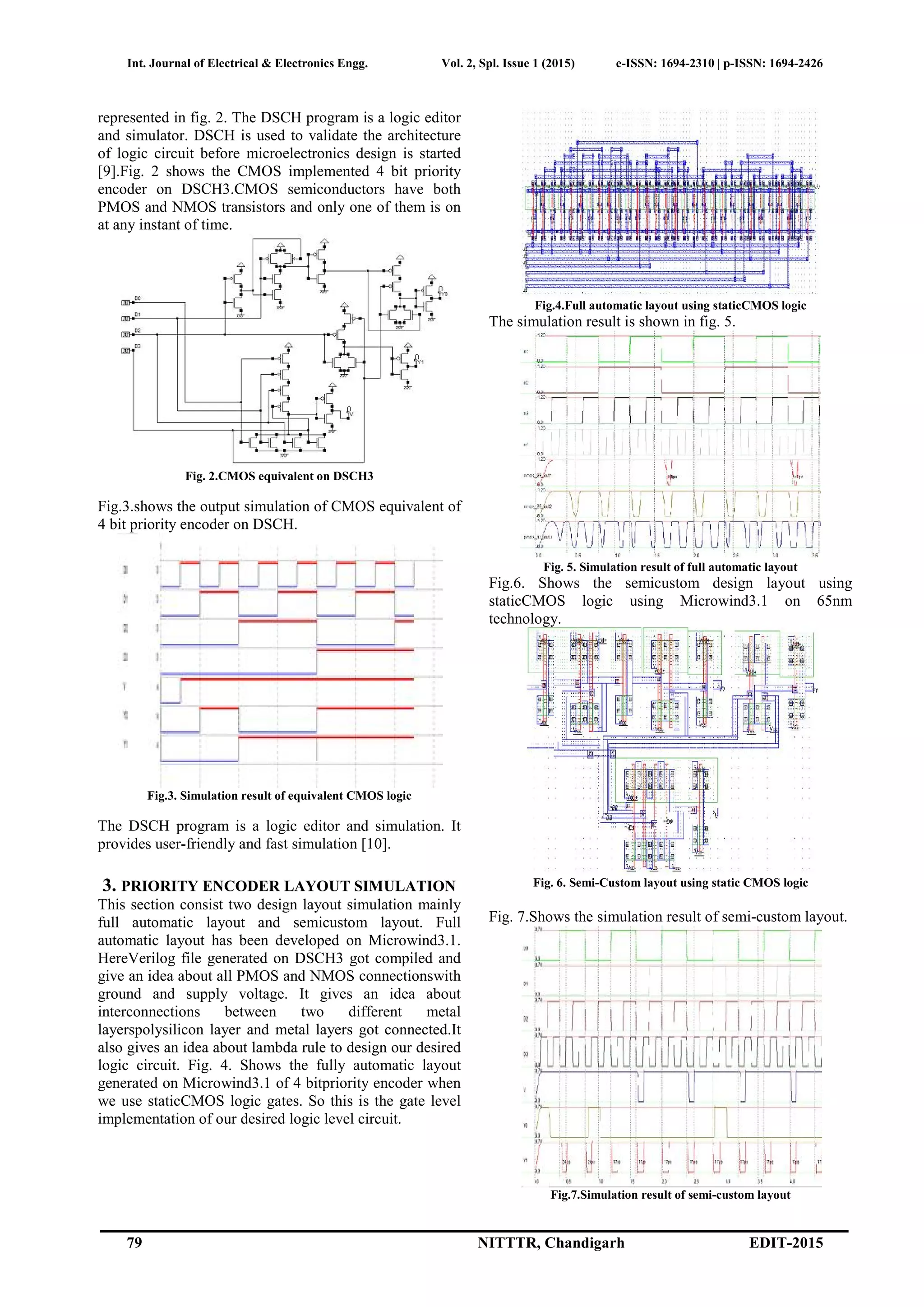 Optimized Layout Design of Priority Encoder using 65nm Technology | PDF | Computer Software and ...