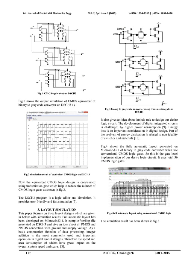 High Performance Binary to Gray Code Converter using Transmission GATE ...