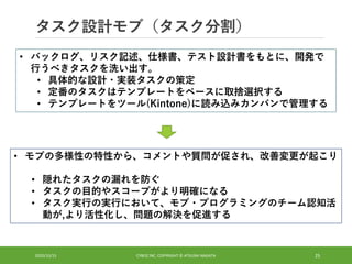 A case of the agile development process with Mob programming. | PPT