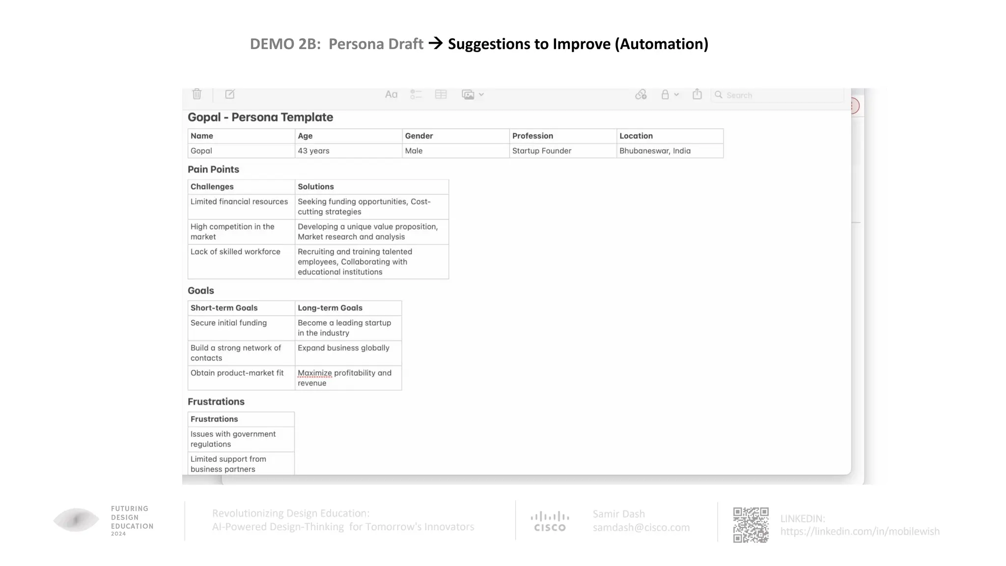 Presentation Deck: Revolutionizing Design Education: AI-Powered Design ...