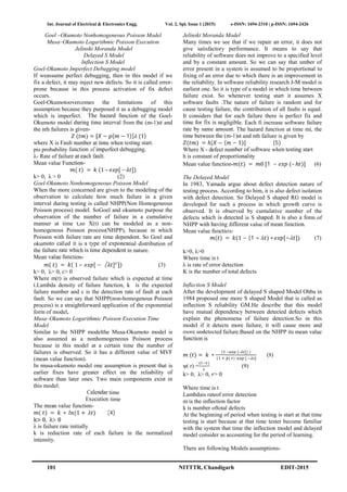 Optimal Selection of Software Reliability Growth Model-A Study | PDF