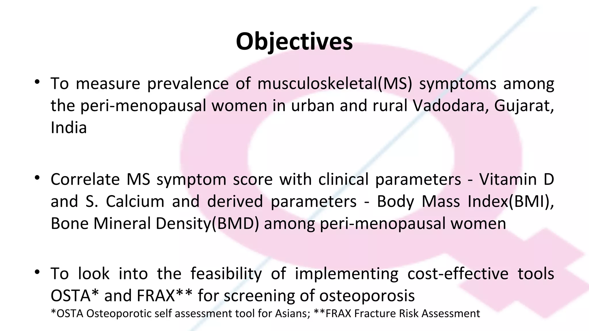 Menopause and osteoporosis | PPT