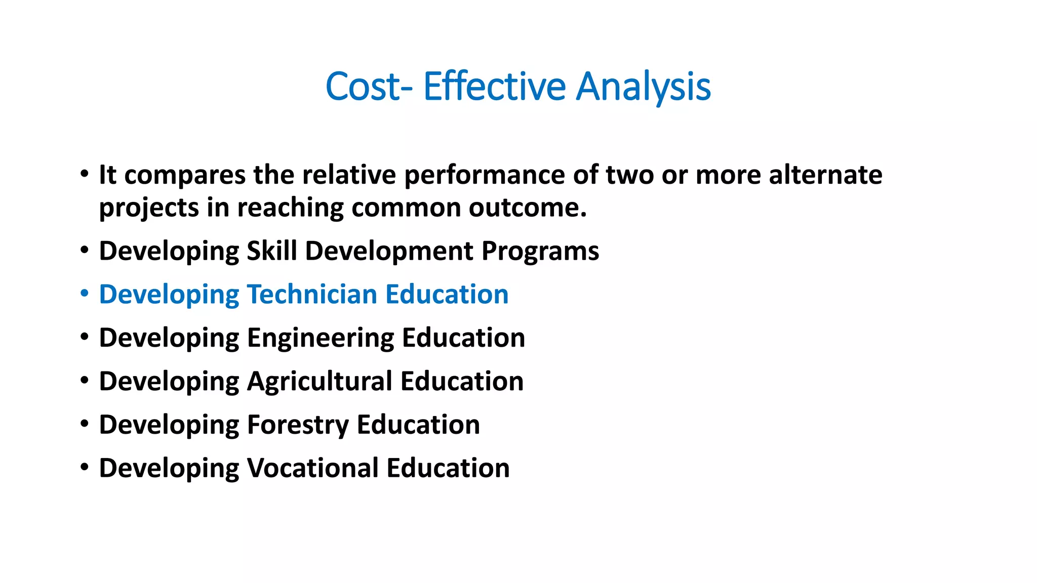 Impact of World Bank assisted technician education project iii | PPTX