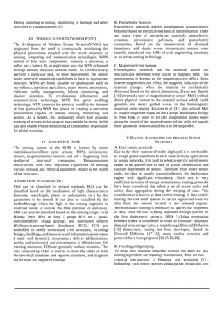 Structural Health Monitoring System Using Wireless Sensor Network | PDF