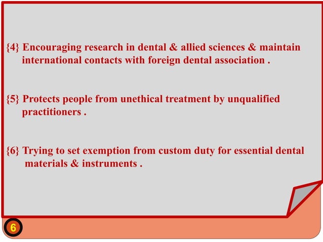 INDIAN DENTAL ASSOCIATION | PPTX