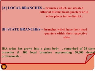 INDIAN DENTAL ASSOCIATION | PPTX