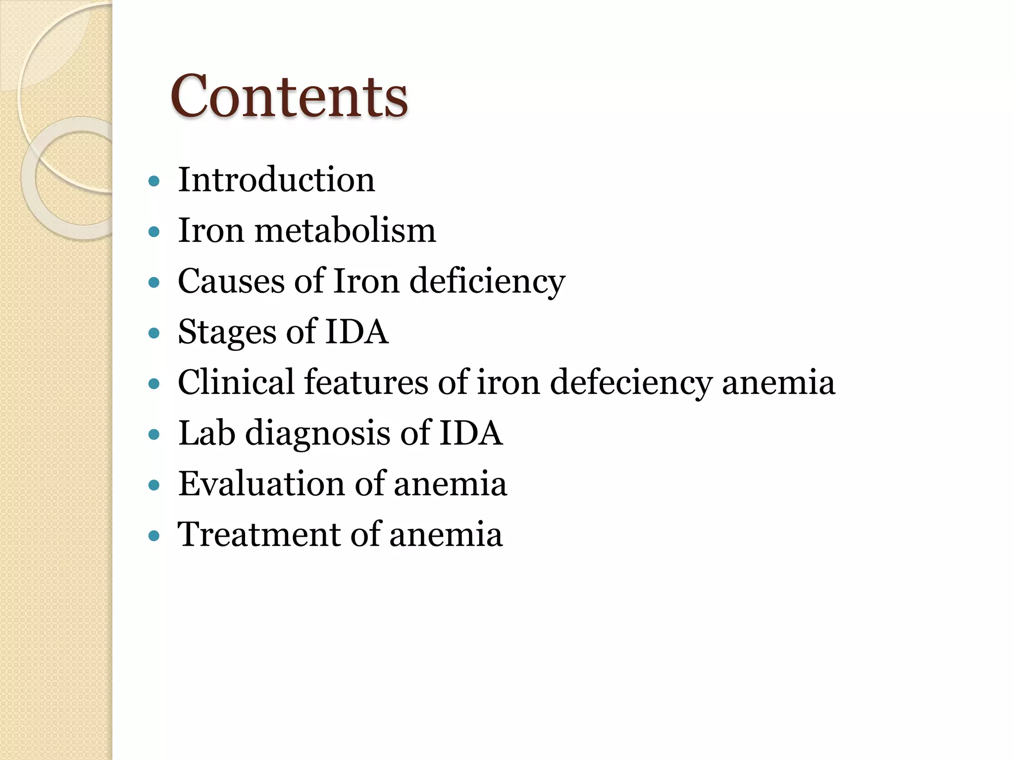 IRON DEFICIENCY ANEMIA | PPTX