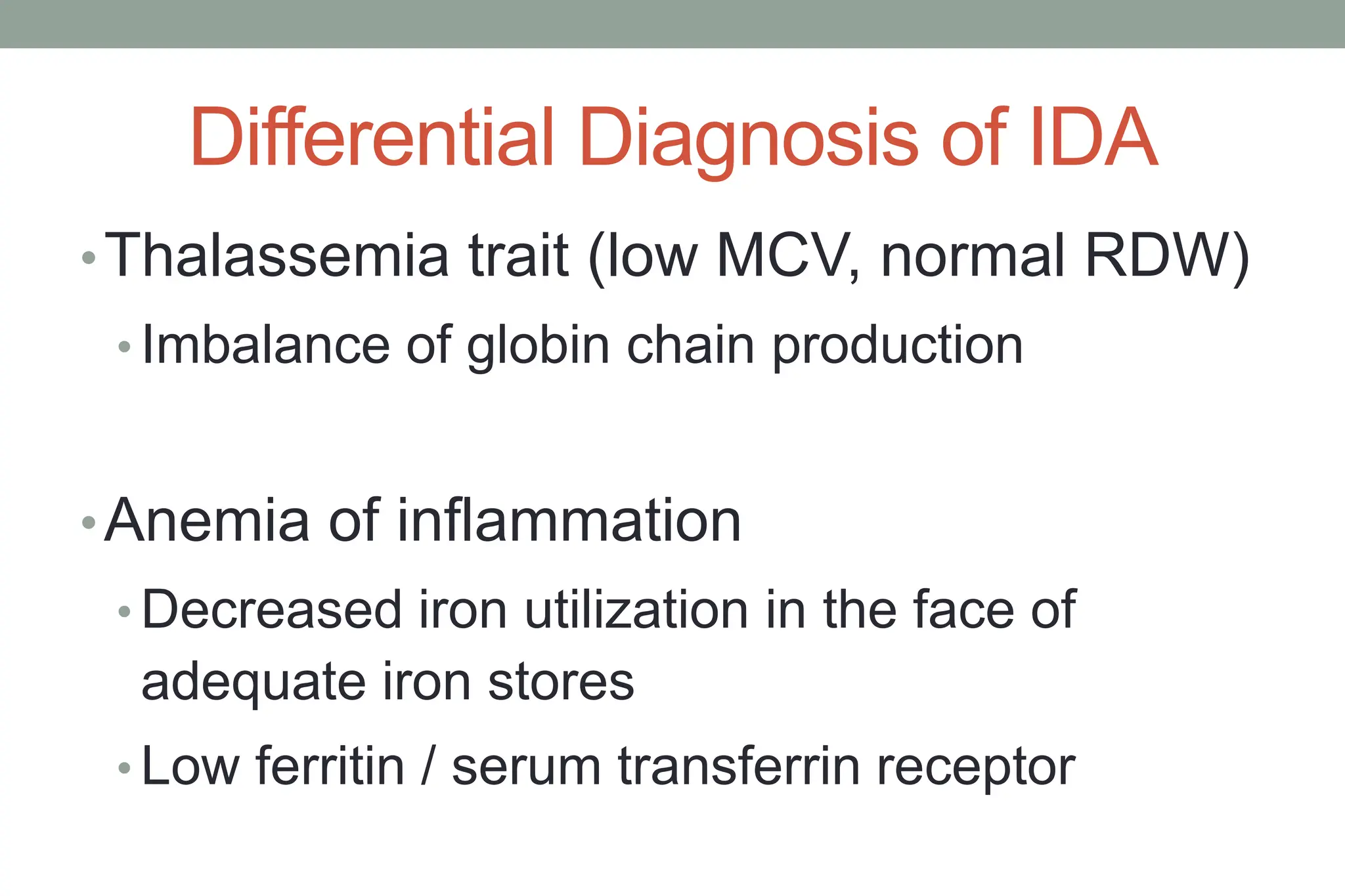Iron deficiency anemia management, risk factors, physiology of iron ...