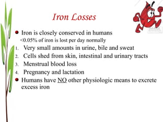 Iron Deficiency anemia clinical presentation and management | PPTX