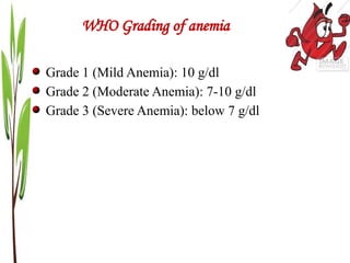 Iron Deficiency anemia clinical presentation and management | PPTX