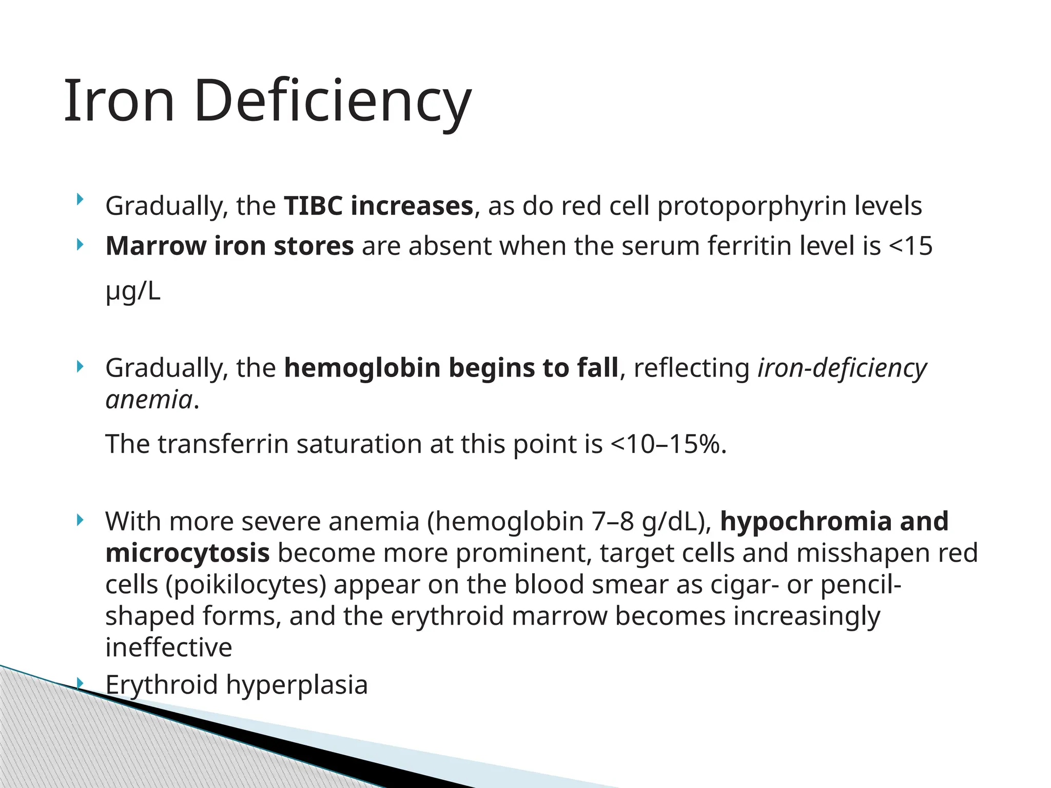 Iron Deficiency Anemia presentation for medical students | PPTX