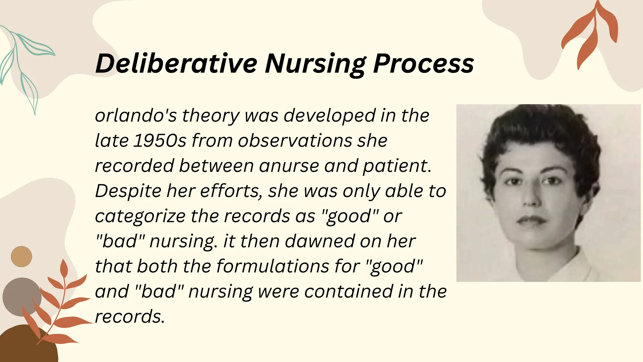 IDA-JEAN-ORLANDO-THEORY.pdfhajiwkwkshsuwiaksjhsuwiwjsjs | PDF