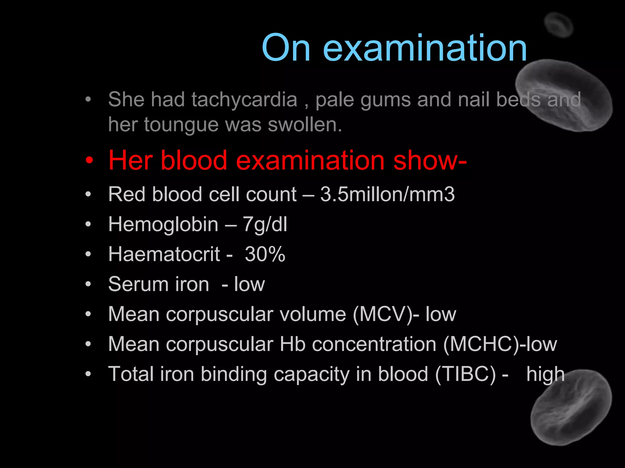 IRON DEFICIENCY ANAEMIA | PPTX
