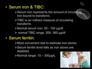 IRON DEFICIENCY ANAEMIA | PPT
