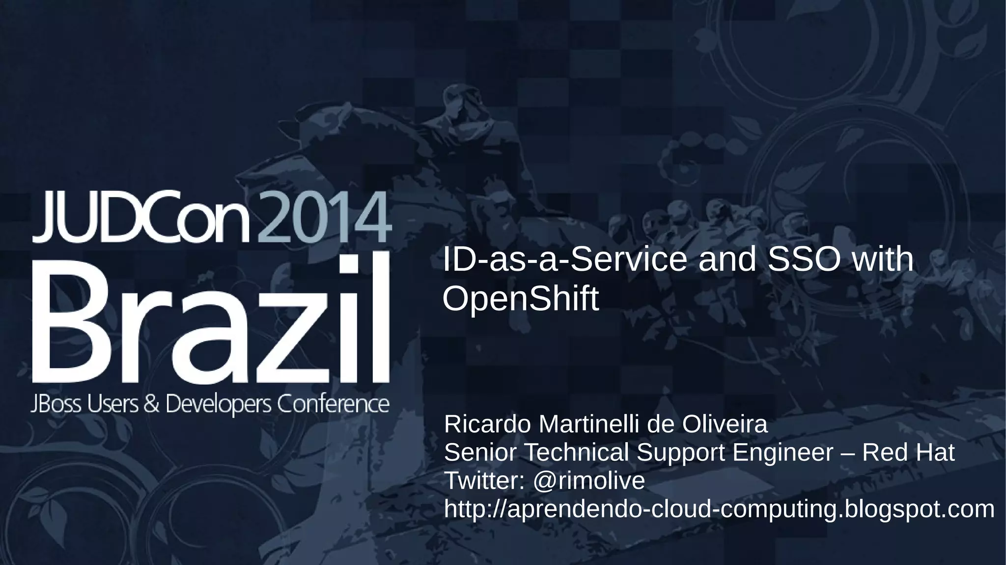Idaas sso-openshift | PDF