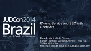 Idaas sso-openshift | PDF