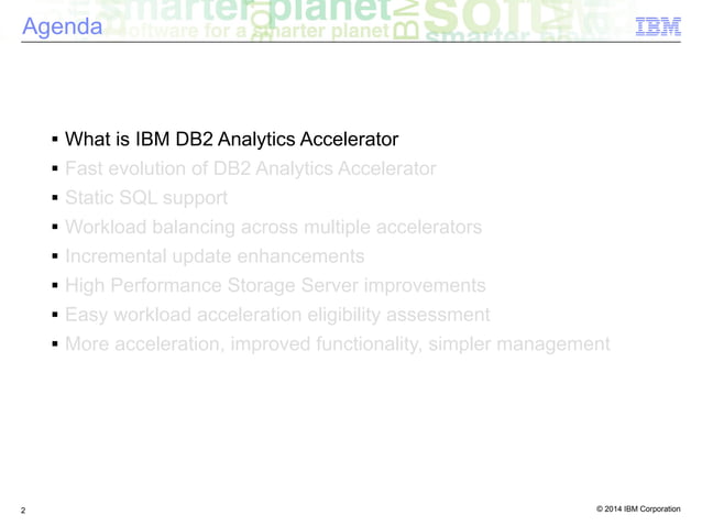 IBM Analytics Accelerator Trends & Directions Namk Hrle | PPT