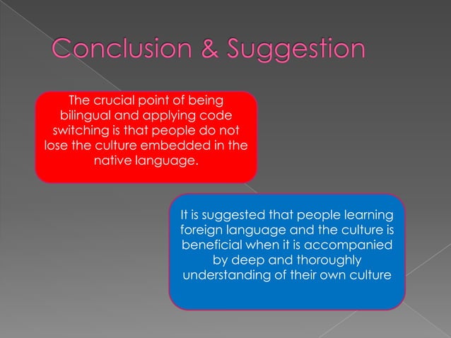 Code Mixing And Code Switching In Text Messages Among English ...
