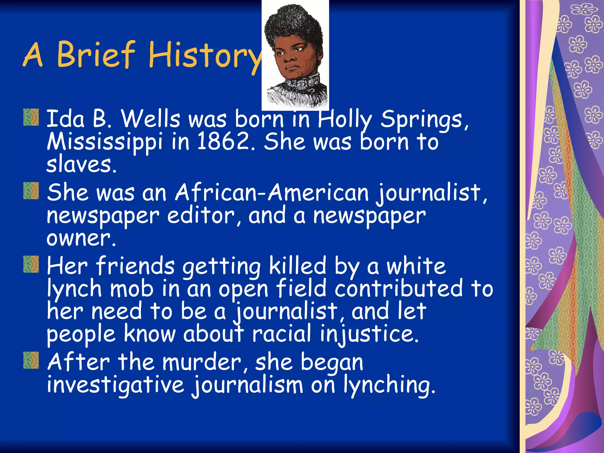 Ida B. Wells | PPT