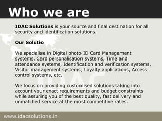 Idac presentation 02 | PPT