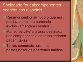 Idade média slide | PPT