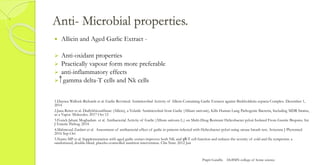 Ida garlic presentation | PPT